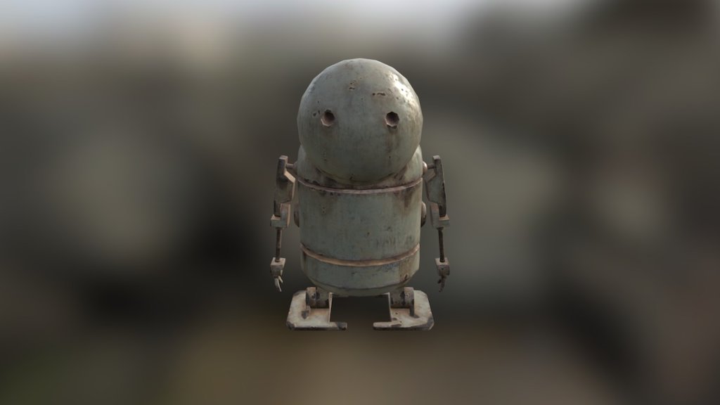 Nier_Robot - 3D model by Kynam [b54ab37] - Sketchfab