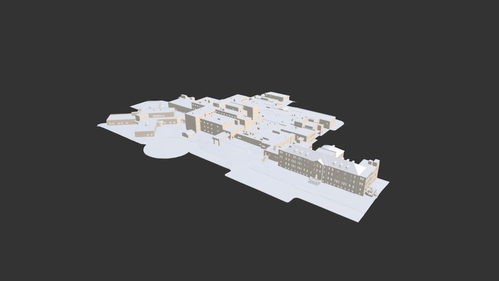 Fort Harrison VA Hospital - 3D model by Lanmar Services ...
