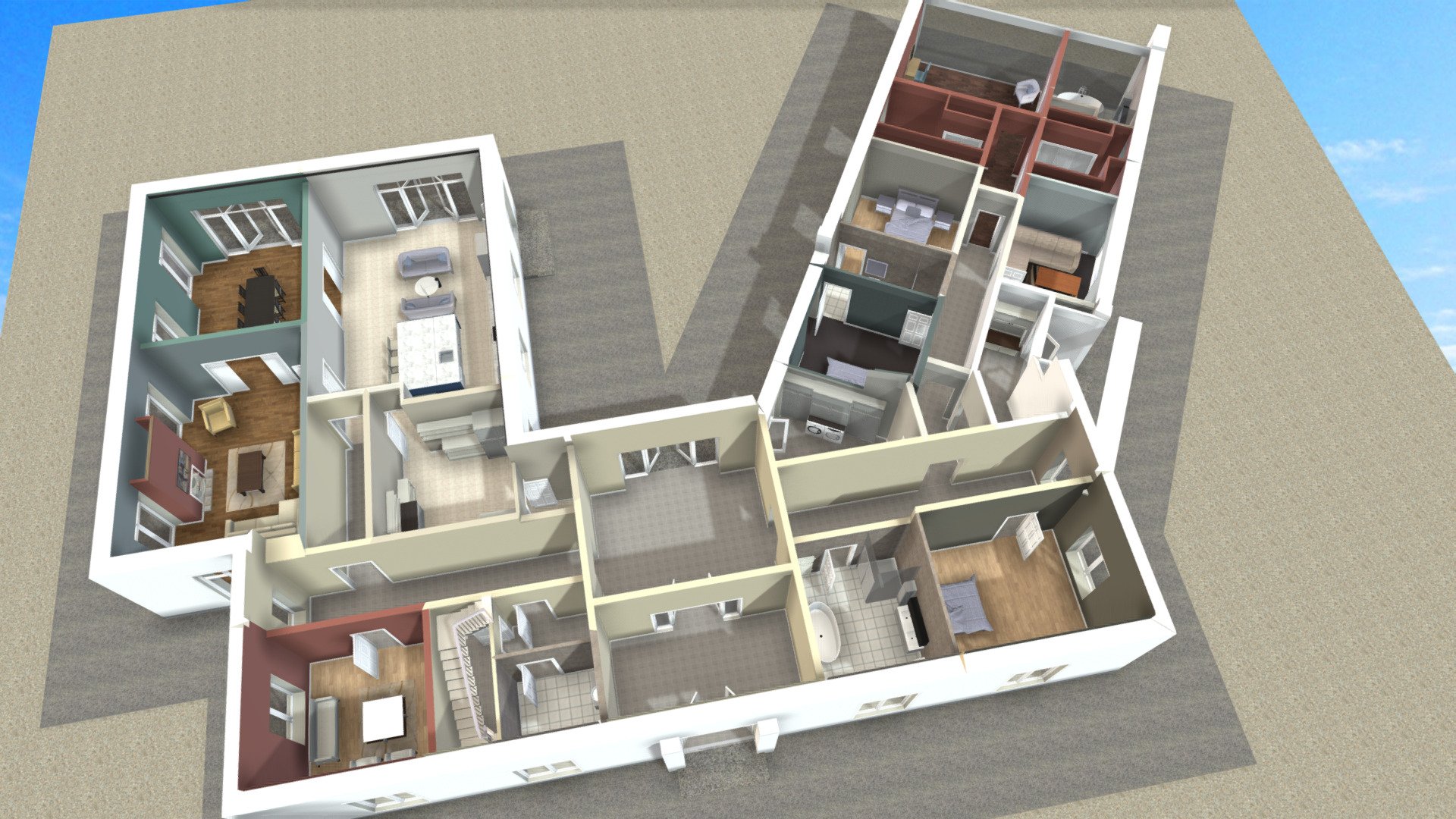 Shane Currid - Floor Plan - 3D model by Virtual Teic (@dyb) [b54b056 ...