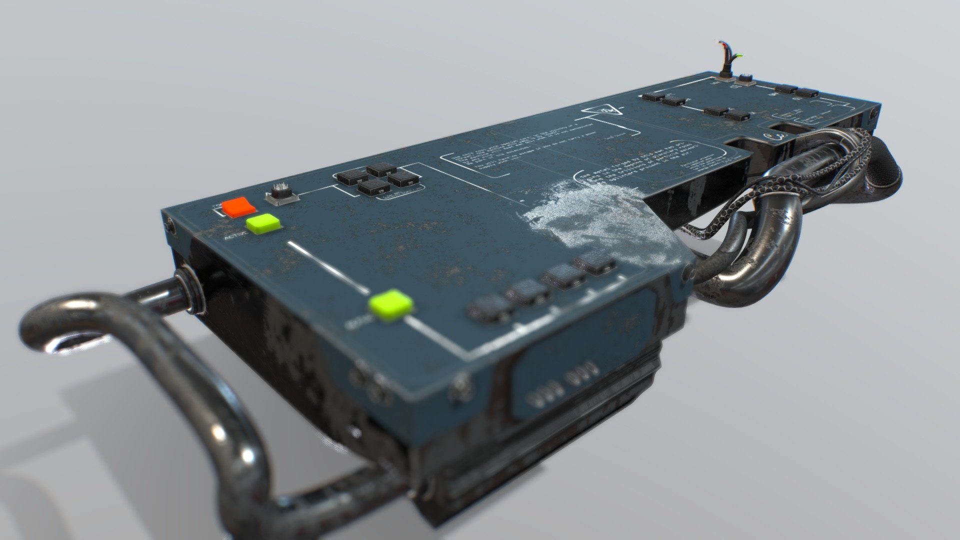 Control Panel (C. Creamondi) - 3D model by Alessio Scarpa ...