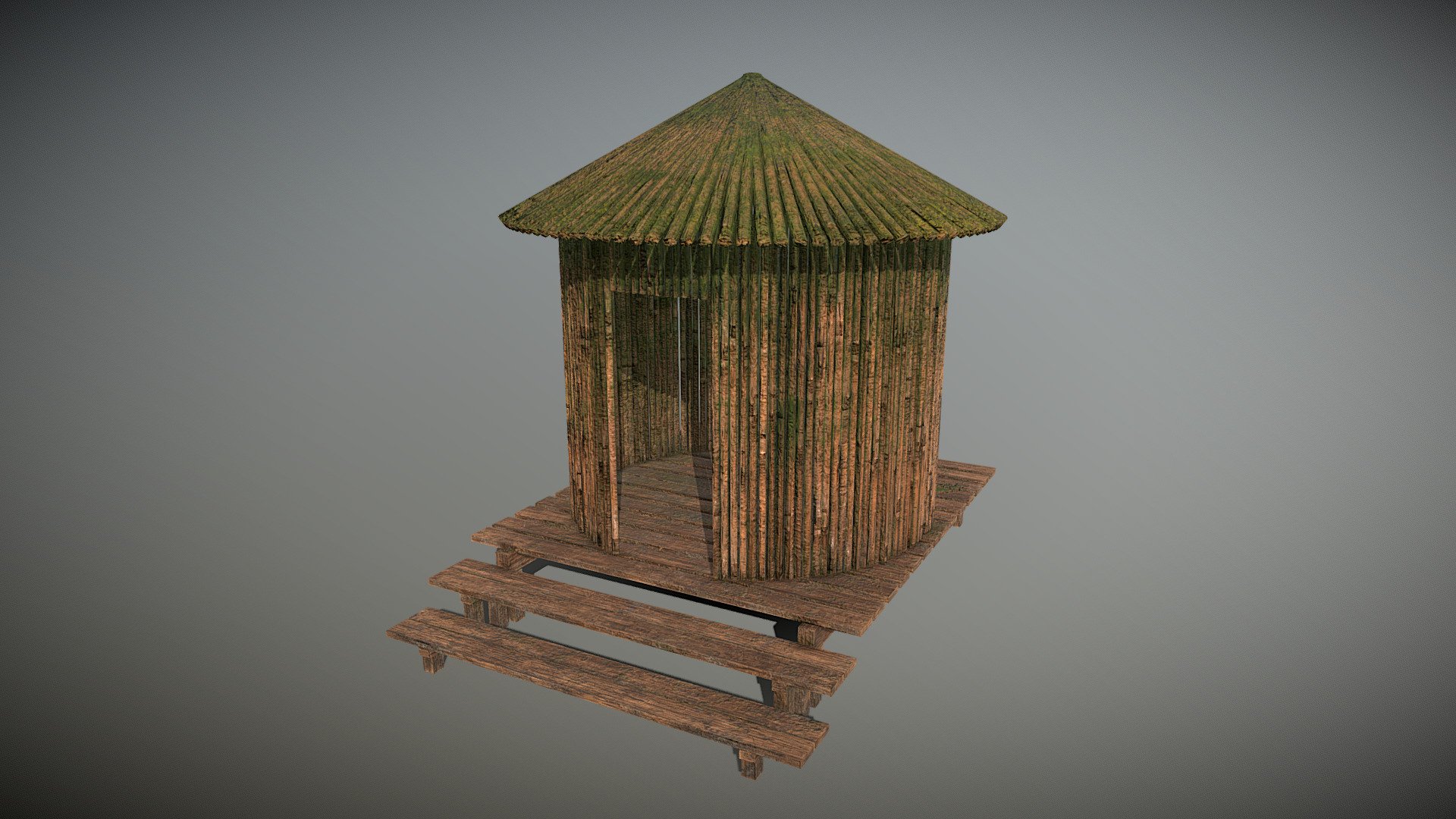 Hut - Buy Royalty Free 3D model by Thunder (@thunderpwn) [b54edcb ...