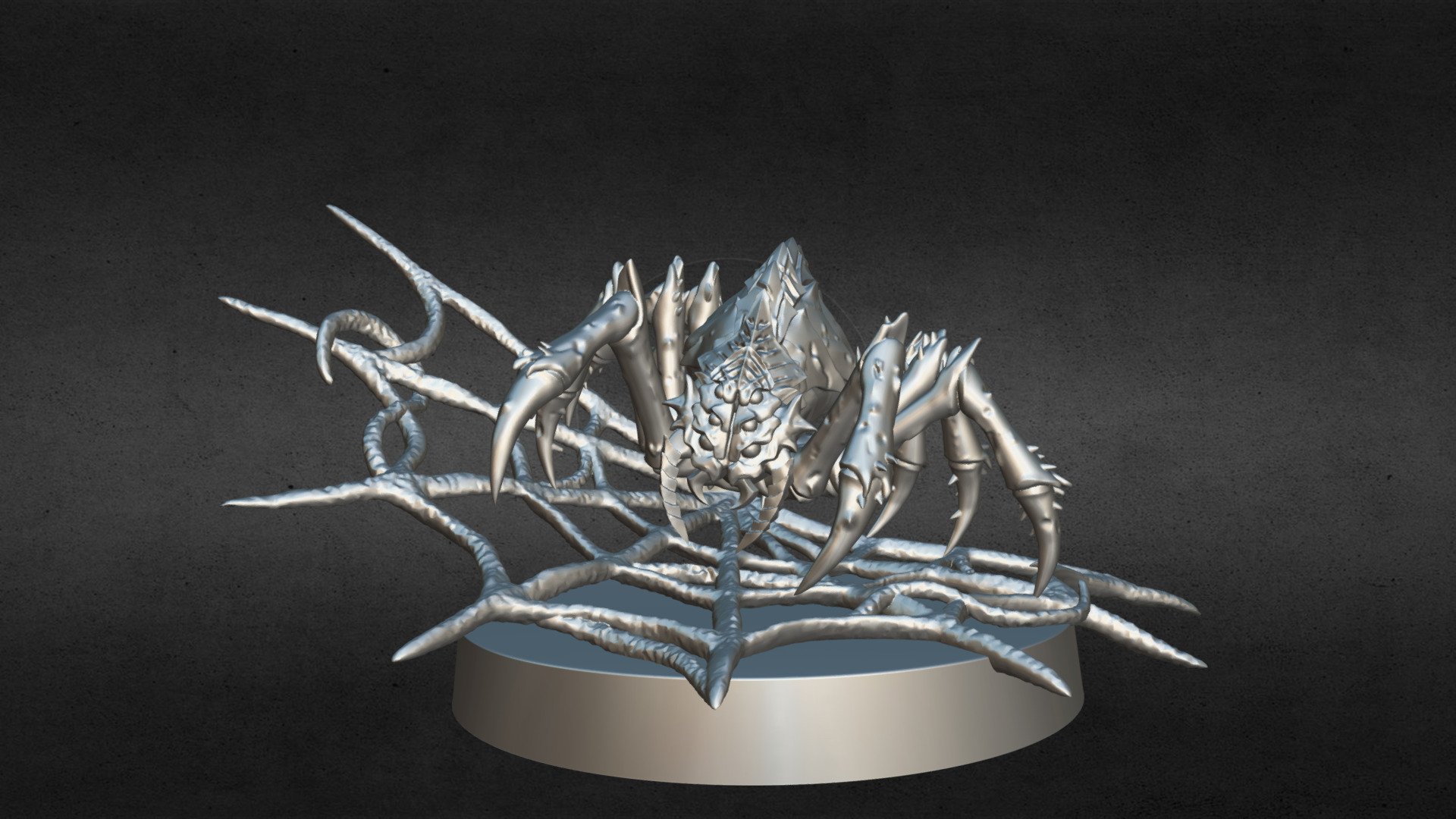 Sword & Sorcery - Giant Spider Enemy - 3D model by Ares Games ...