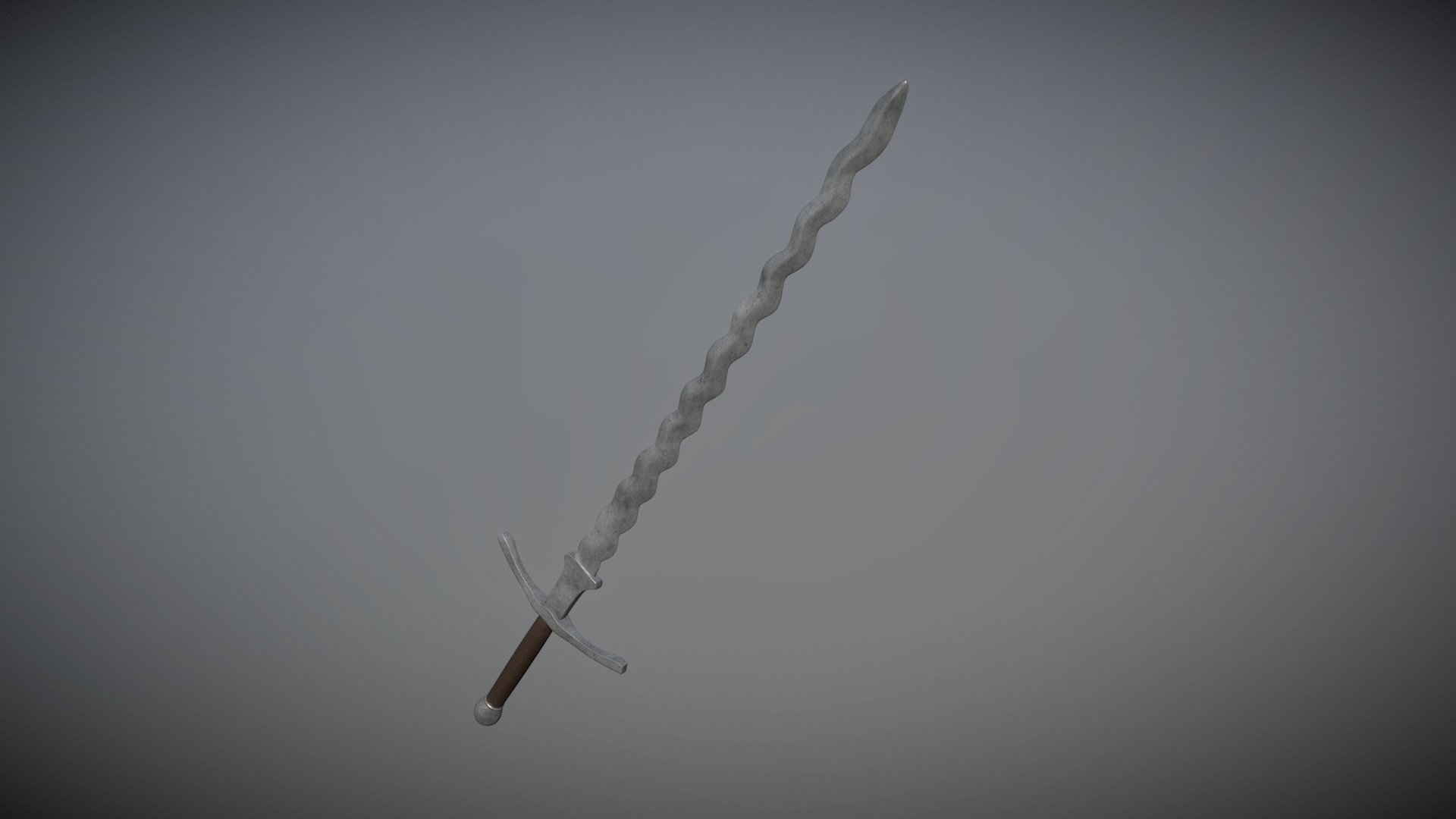 Flamberge - 3D model by toast (@somewhattoastytoast) [b5507e2] - Sketchfab