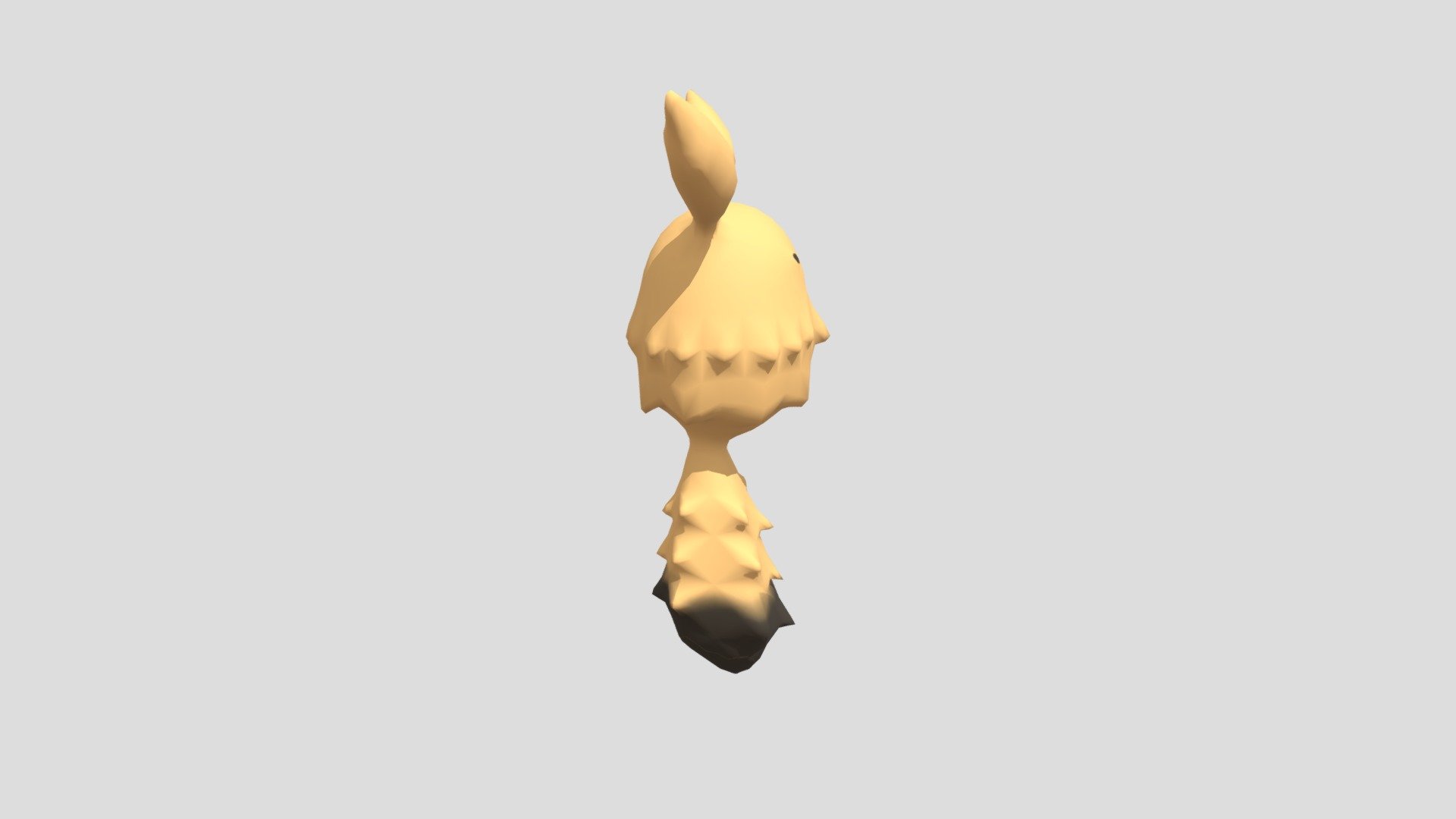 Dodoco, from Genshin Impact Low-poly 3D model - Download Free 3D model ...