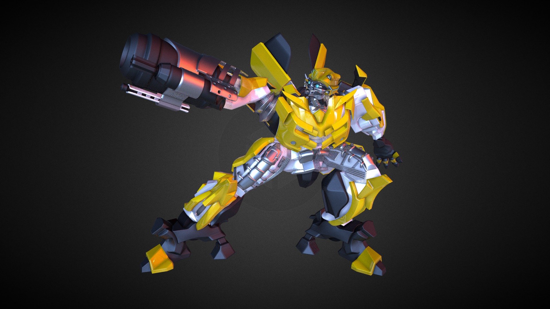 Bumblebee - 3D model by PSspark [b55187d] - Sketchfab
