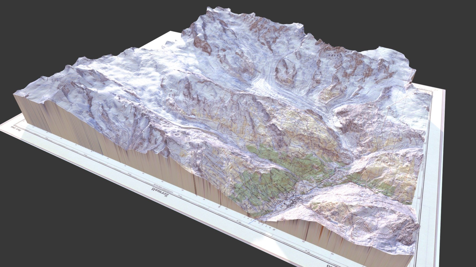 Zermatt, Switzerland (1967) - Download Free 3D model by Ricardo Garnica ...