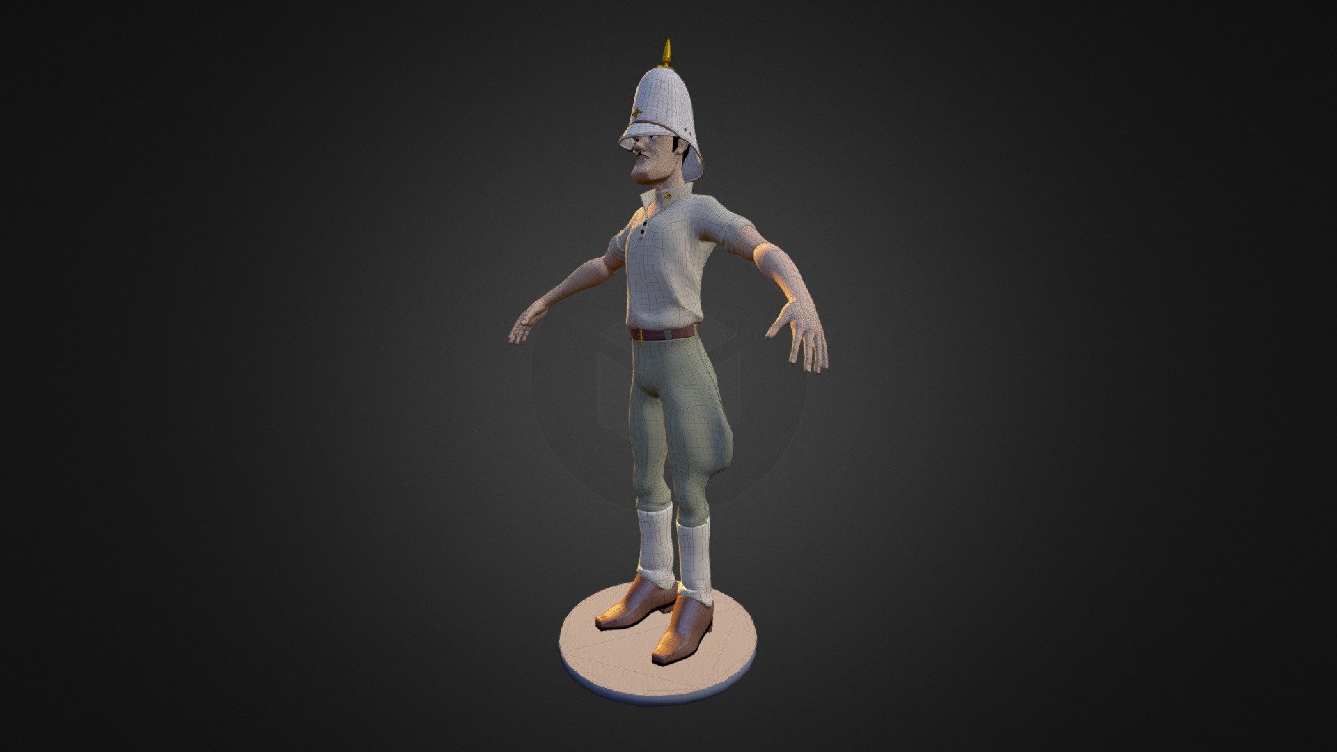 Mayor Grubert Moebius - 3D model by carlos noguer (@carlosnoguer ...