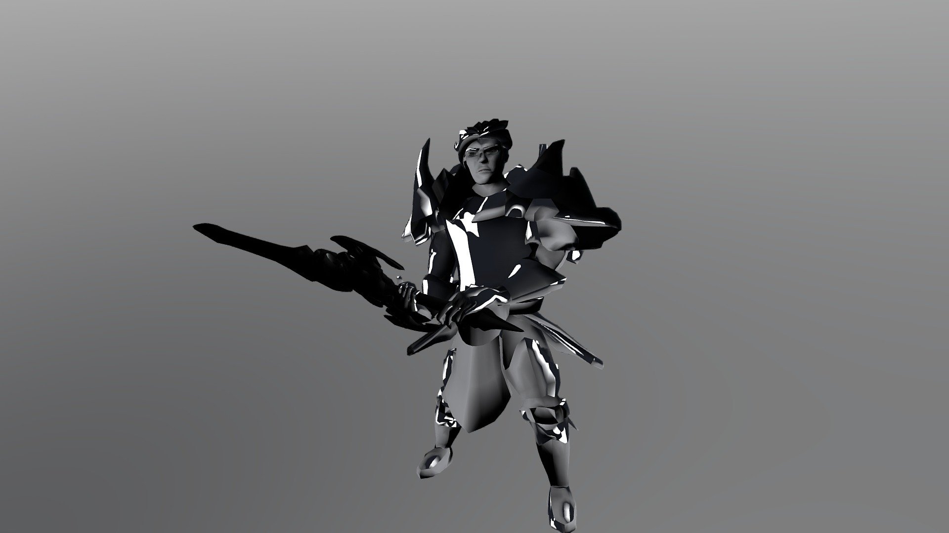 Animated Warrior - Download Free 3D model by Fikso [b554d2a] - Sketchfab