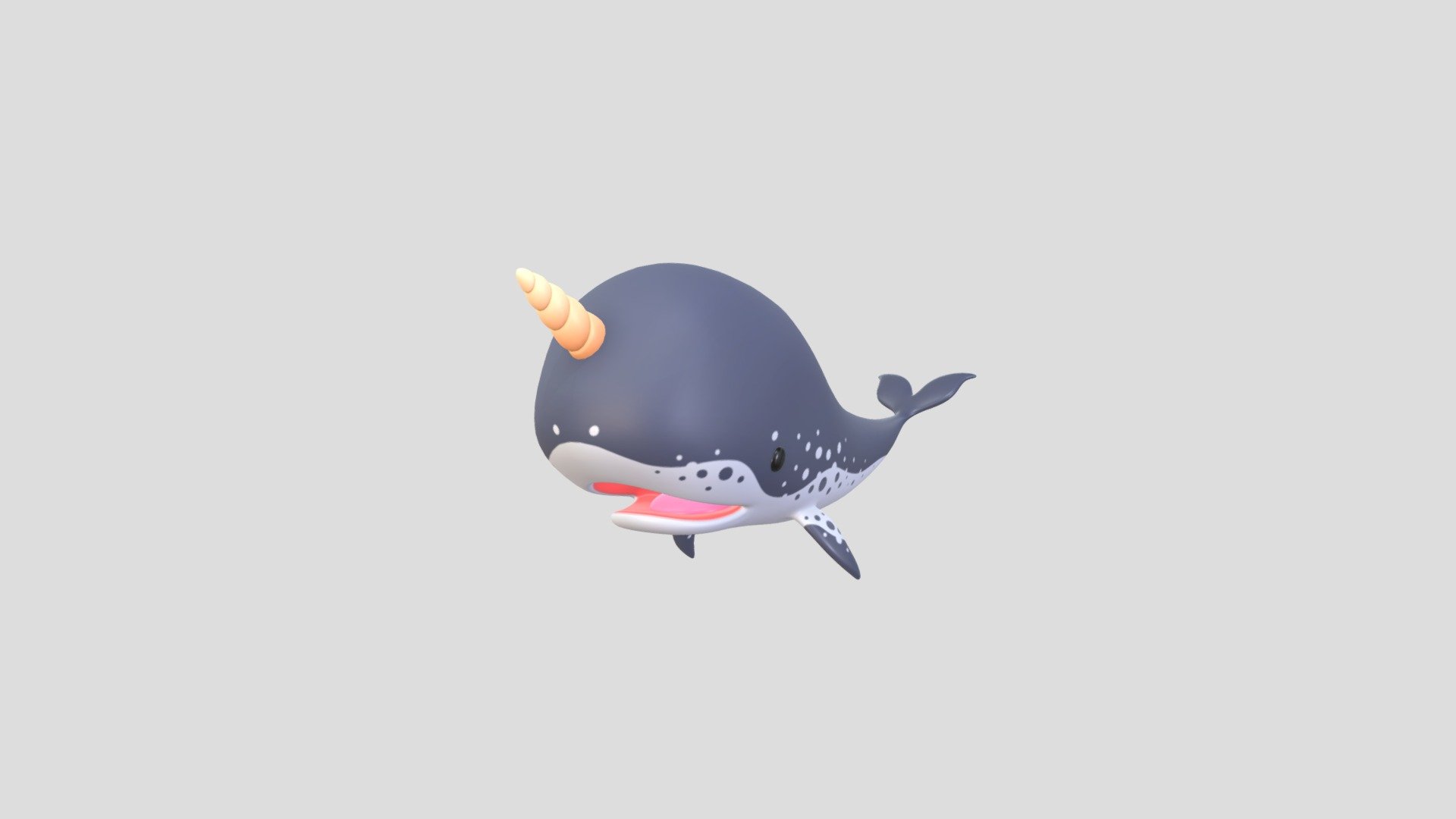 Character283 Narwhal - Buy Royalty Free 3D model by BaluCG [b5554c2] - Sketchfab Store