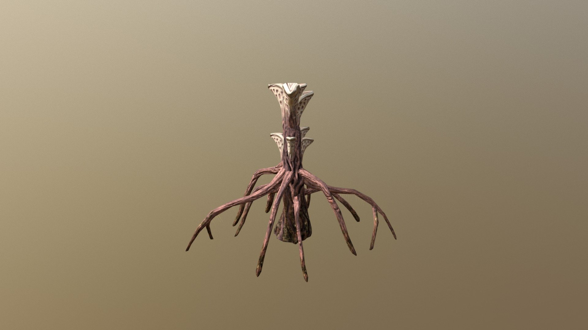 Swamp Shroom-Tree - 3D model by JmCVoyager [b555d31] - Sketchfab
