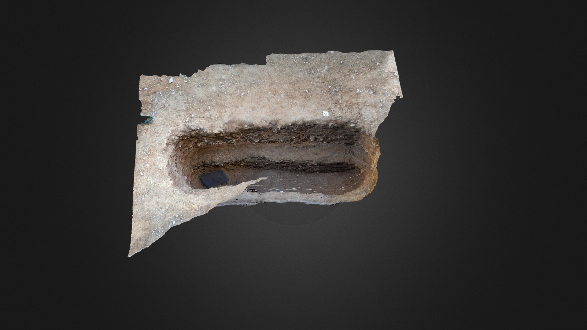 Fosa con subfosa (Fosa Saqq) - 3D model by JEANAVARRA2023 [b5565fa ...