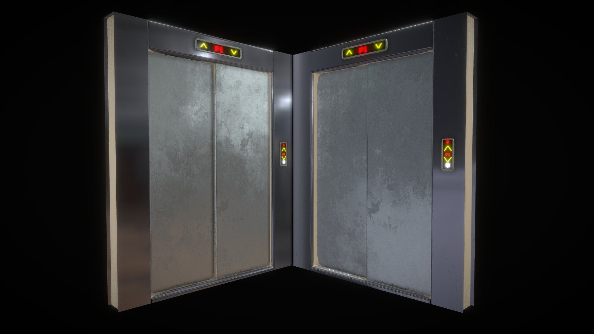 Elevator Building the apartment - Download Free 3D model by Mehdi ...