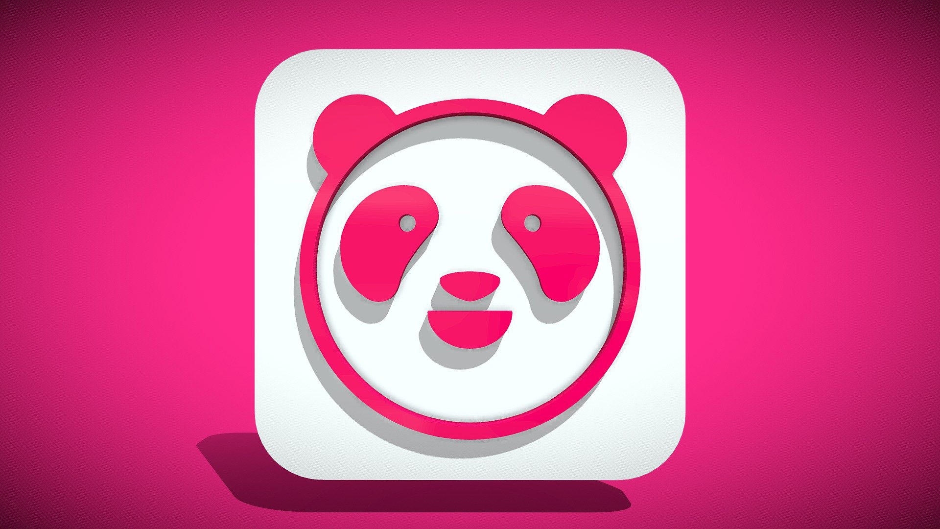 FoodPanda 3D logo - Buy Royalty Free 3D model by AnshiNoWara [b5571bf ...