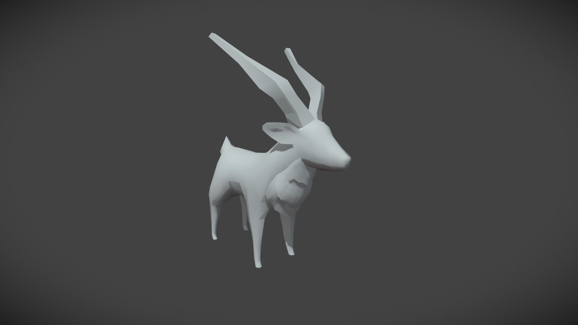 Addax - 3D model by GwendolineR [b55939a] - Sketchfab