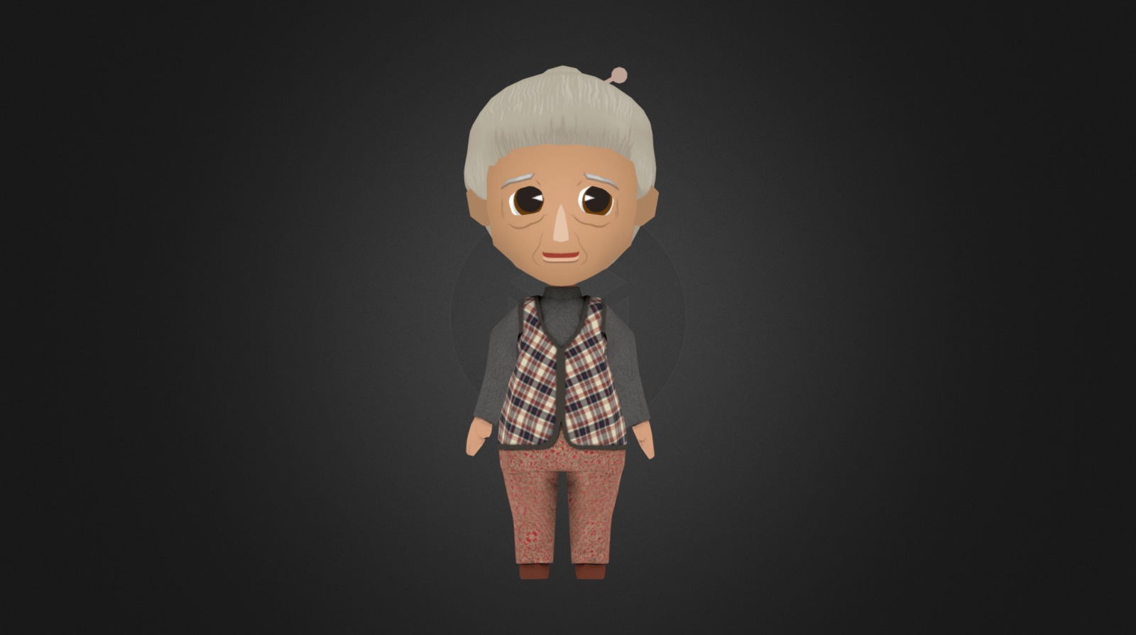 Grandmother - 3D model by 一宇橙數位設計 (@ouorange) [b55b27d] - Sketchfab