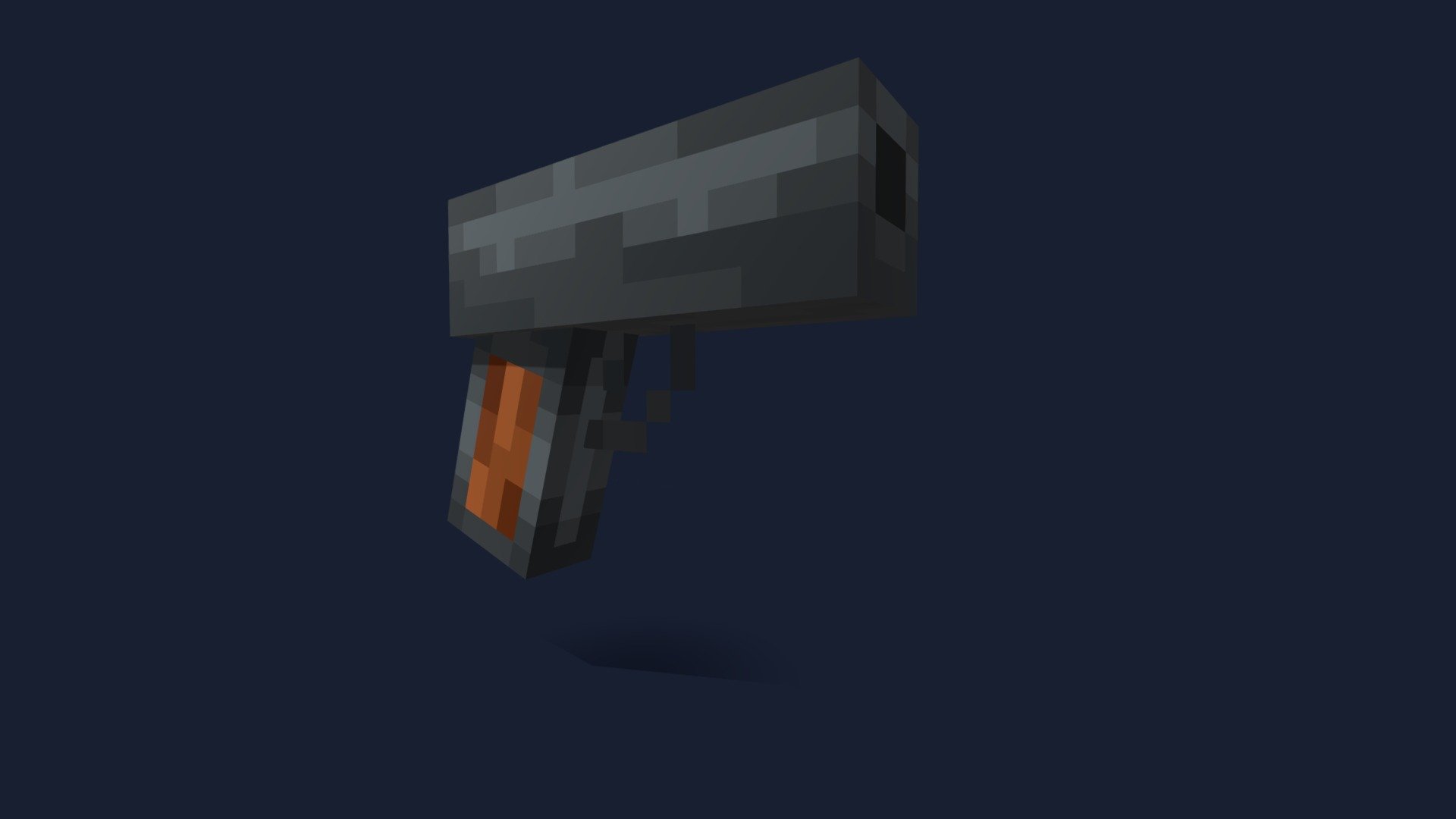 Low Poly Pistol - 3D model by Derp (@derp_mcaddon) [b55bd80] - Sketchfab