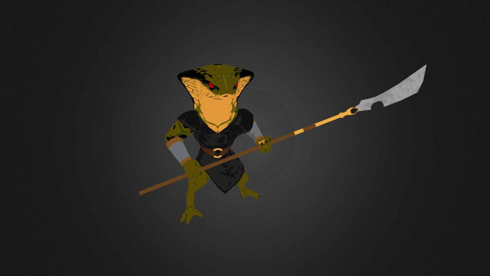 "Viperian Guard" Character model - 3D model by Doug Crawford ...