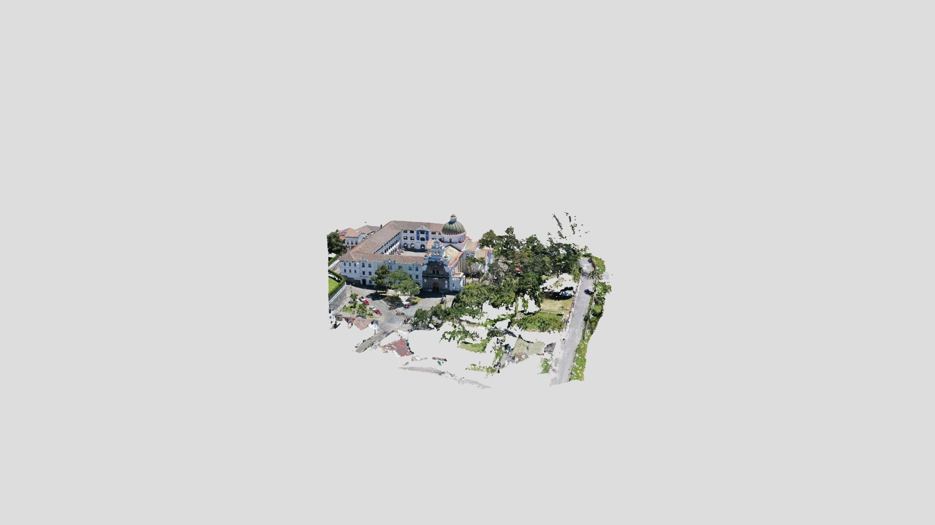 Iglesia de Guapulo - 3D model by Videos Aéreos - Ecuador (@ceinfor ...