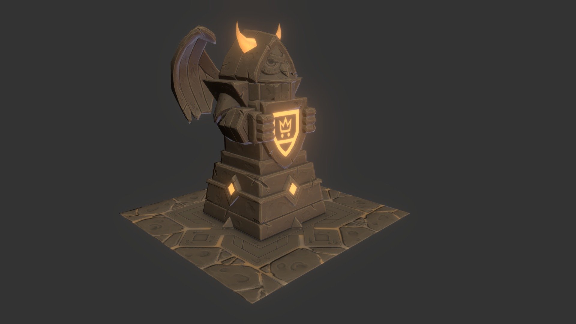 Team Totem - Red - 3D model by kwagner [b55e172] - Sketchfab