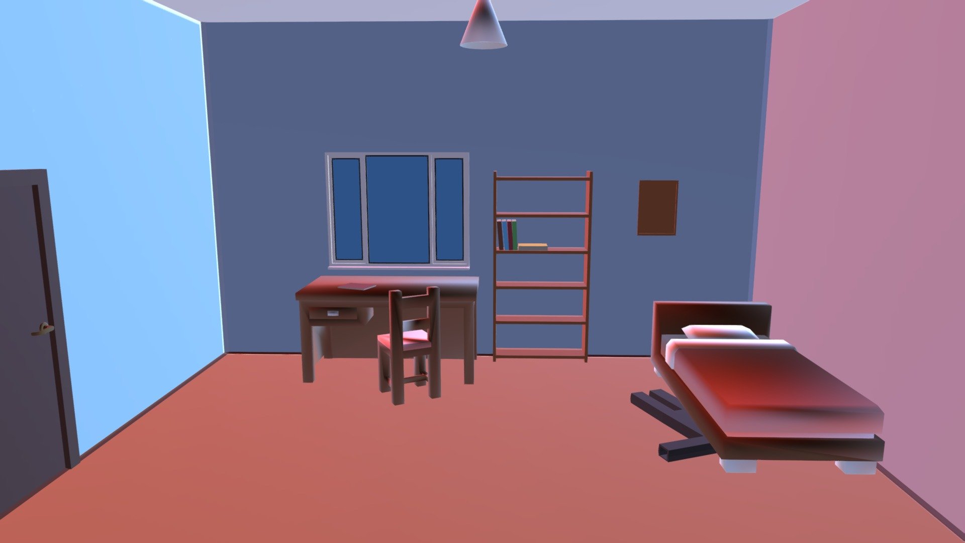 Room Blender 2.7 - 3D model by johnkirson [b55e814] - Sketchfab