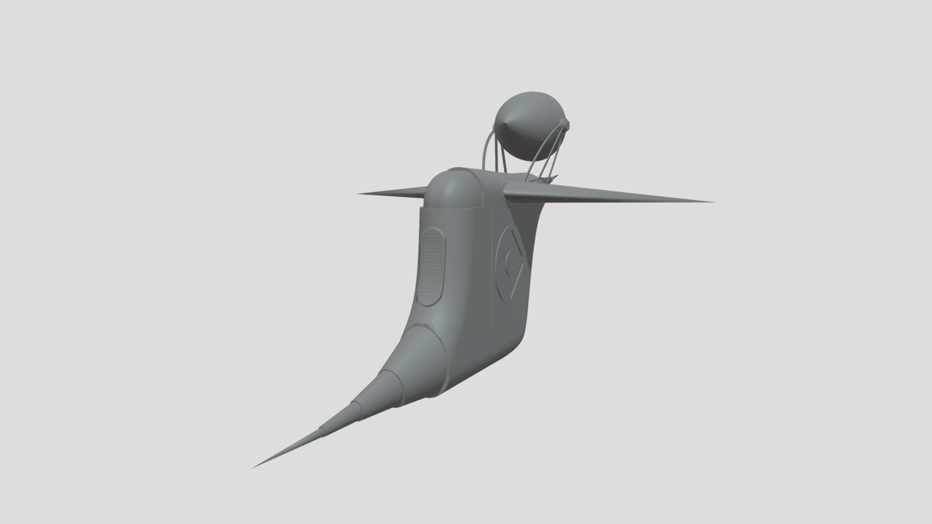 despicable--me---gru-s--airship-5169523 - Download Free 3D model by ...