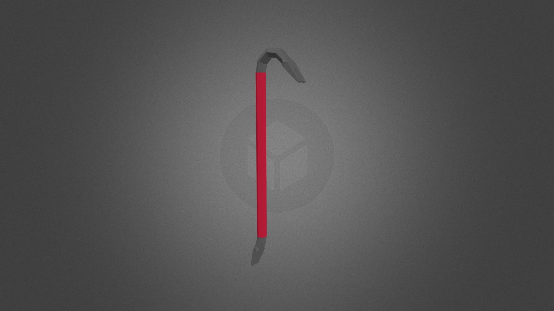 Crowbar (Low-poly) - Download Free 3D model by Saucy [b562b98] - Sketchfab
