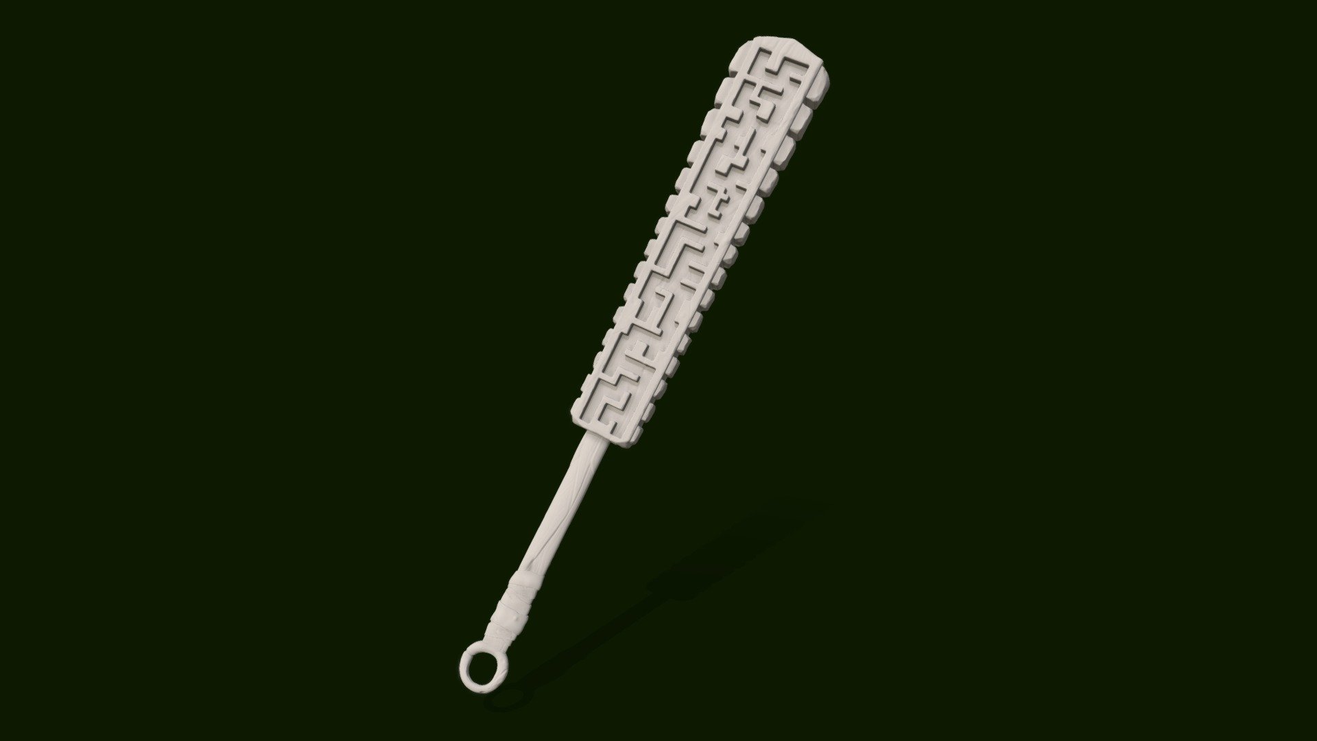 Aztec sword - 3D model by SamuelNkh [b5634ff] - Sketchfab