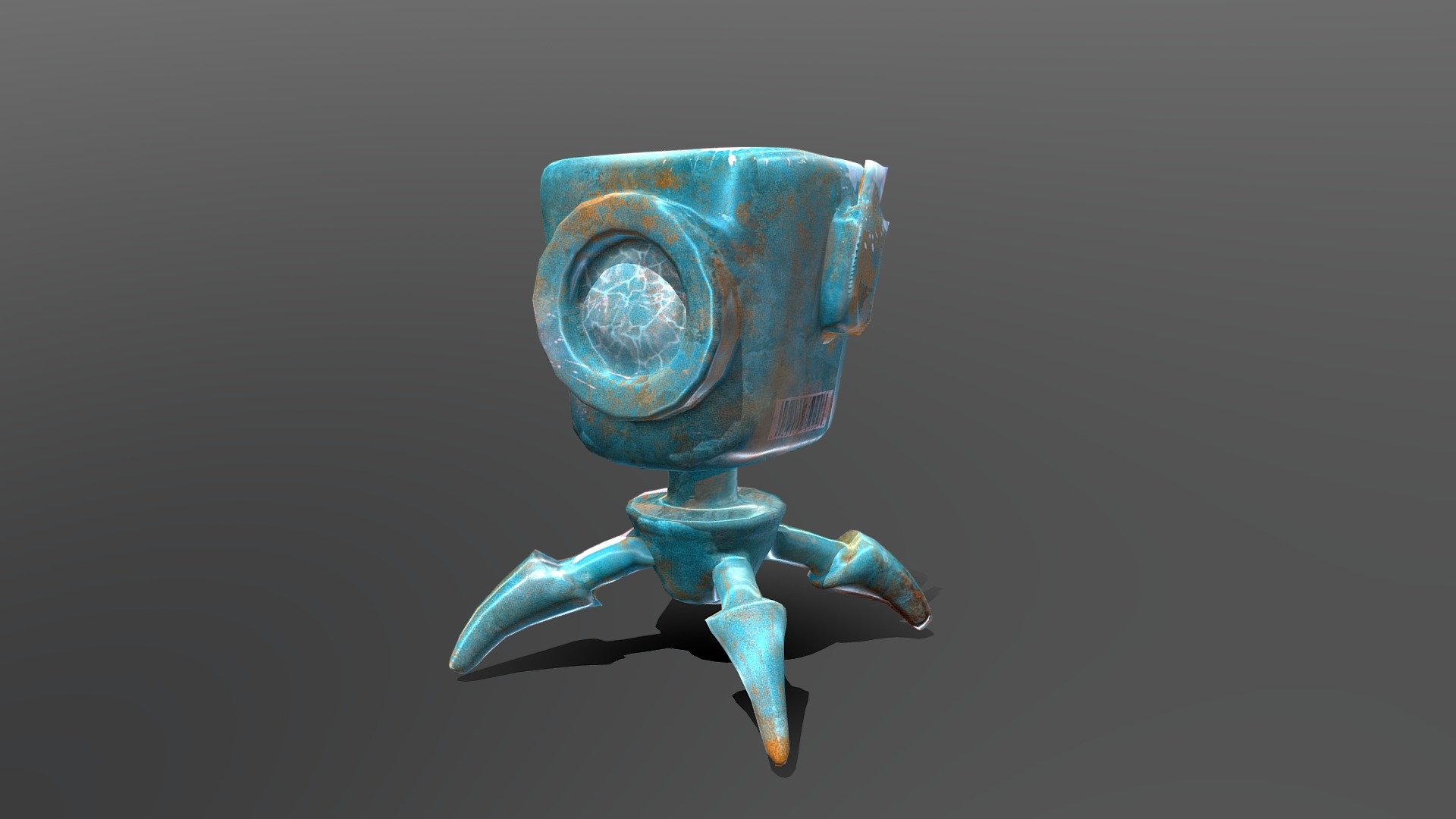 Rusted Robot - Download Free 3D model by hohastudios [b564823] - Sketchfab