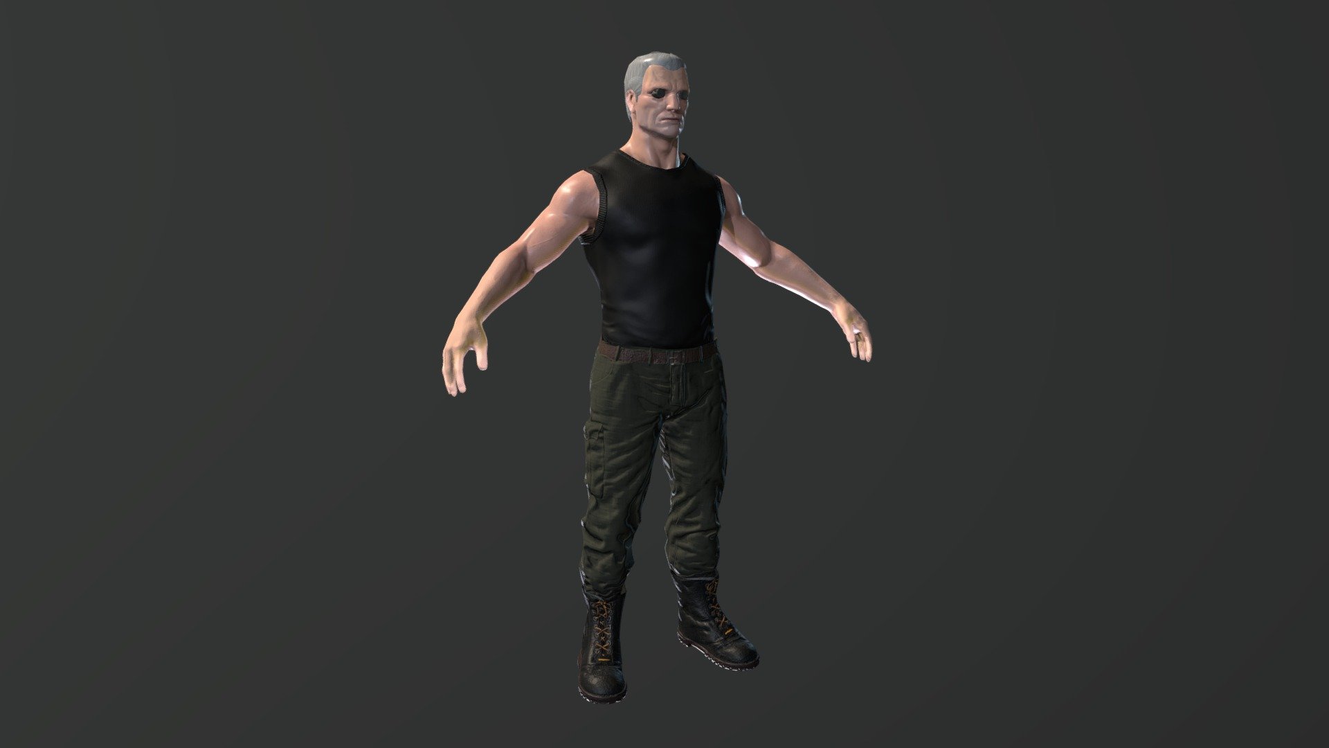 Batou - 3D model by JoshFroud [b56542a] - Sketchfab