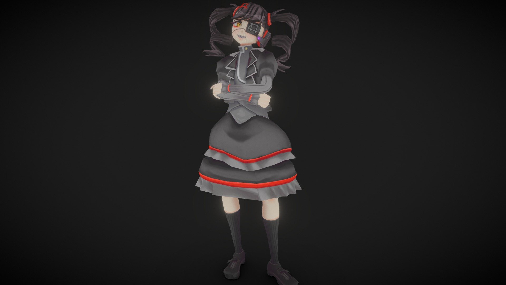 Fourte from Mecha Ude - 3D model by Benduku [b566b68] - Sketchfab