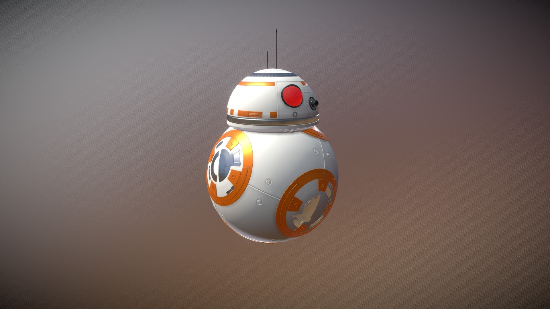 BB-8 Star Wars Droid - 3D model by Kohl 3D (@rojatsu) [b567432] - Sketchfab