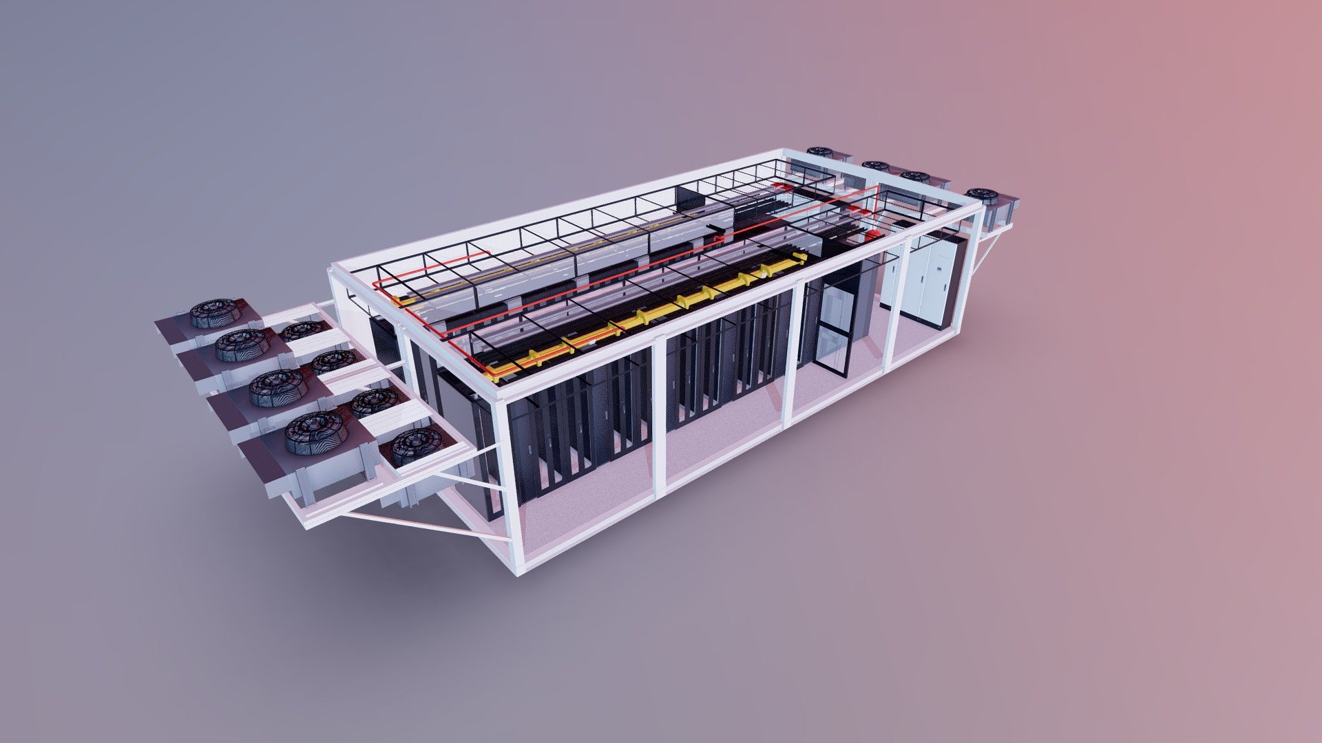 SmartMod Max DX (NAM) - 3D model by Vertiv [b5674ce] - Sketchfab