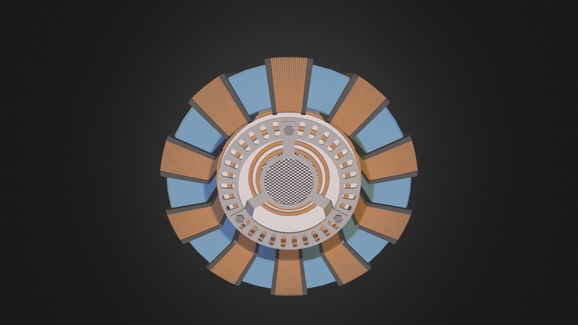 Arc Reactor - 3D model by caseylindbloom [b5676b9] - Sketchfab