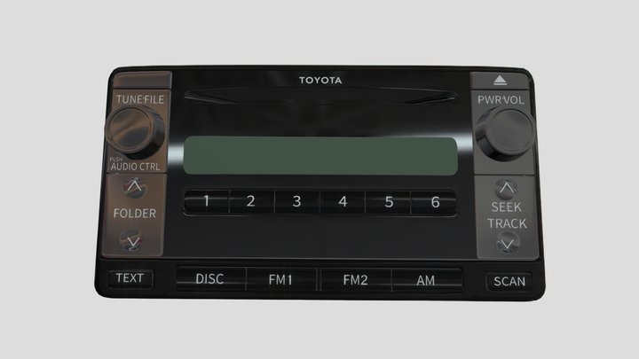 Radio 3D models - Sketchfab