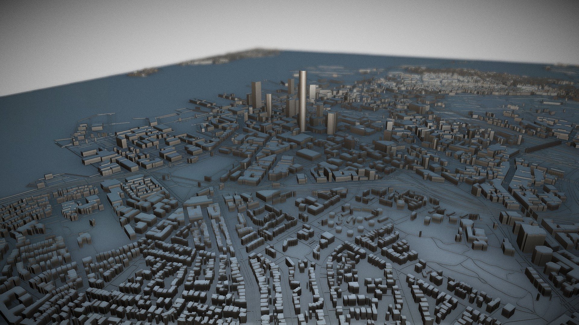 Auckland, New Zealand - Download Free 3D model by Jack M Simmons (@jack ...
