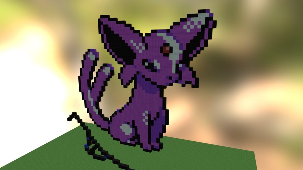 Espeon - 3D model by CanAIE [b568c5c] - Sketchfab
