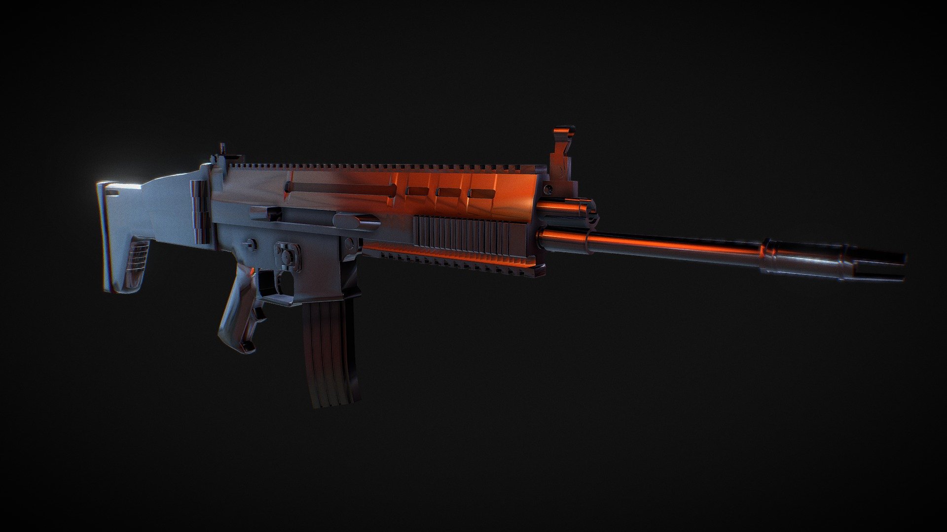 fn scar_H (WIP) - Download Free 3D model by jack_r_smith [b568eef ...