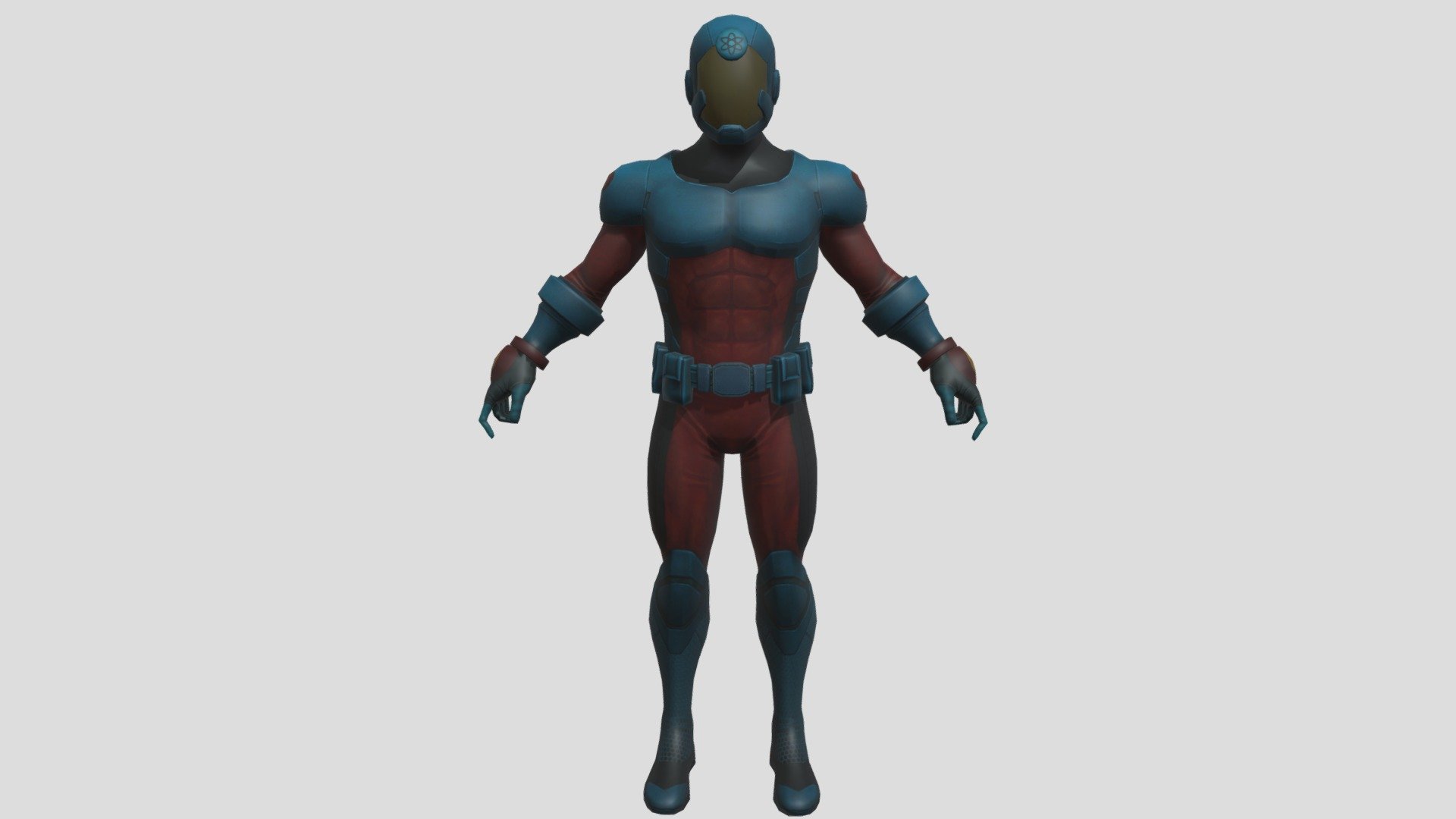 Atom Legendary(Textured)(Rigged) - Download Free 3D model by 3D MODELS ...