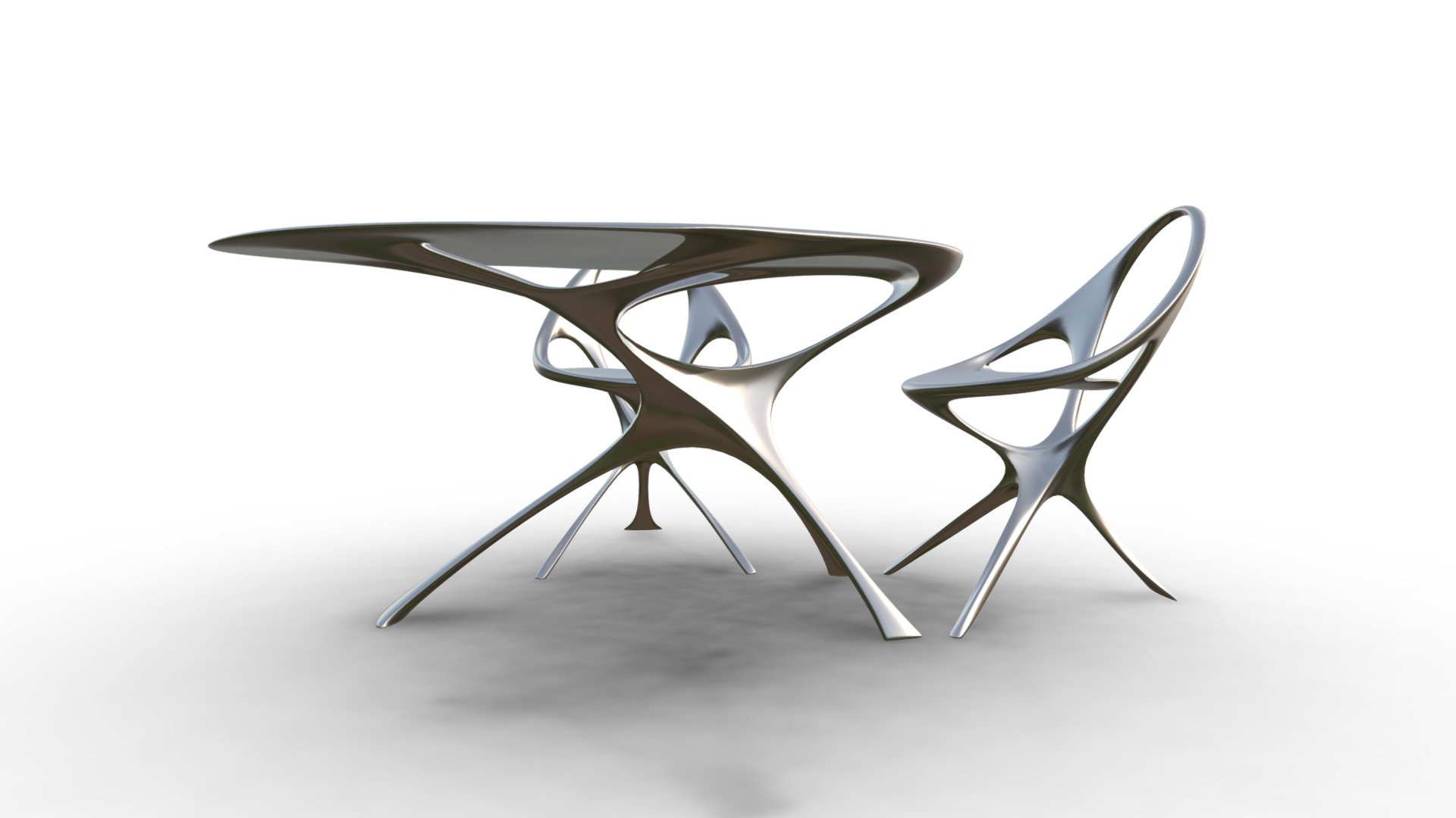 Fancy Table - 3D model by Powered by Digitwinss (@DigiTwinss) [b56a24f ...