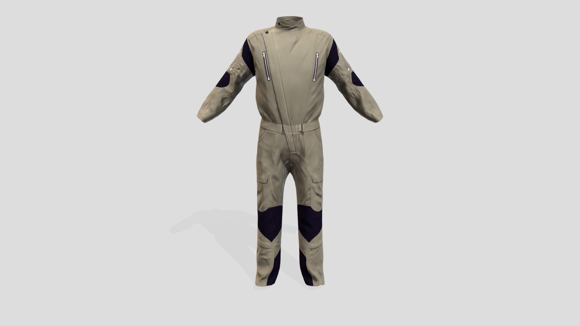 Male Fighter Flight Pilot Uniform - Buy Royalty Free 3D model by 3dia ...
