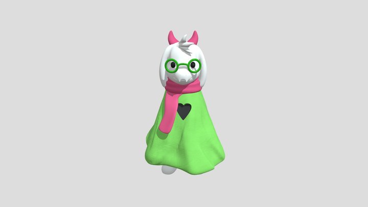 Ralsei 3D models - Sketchfab