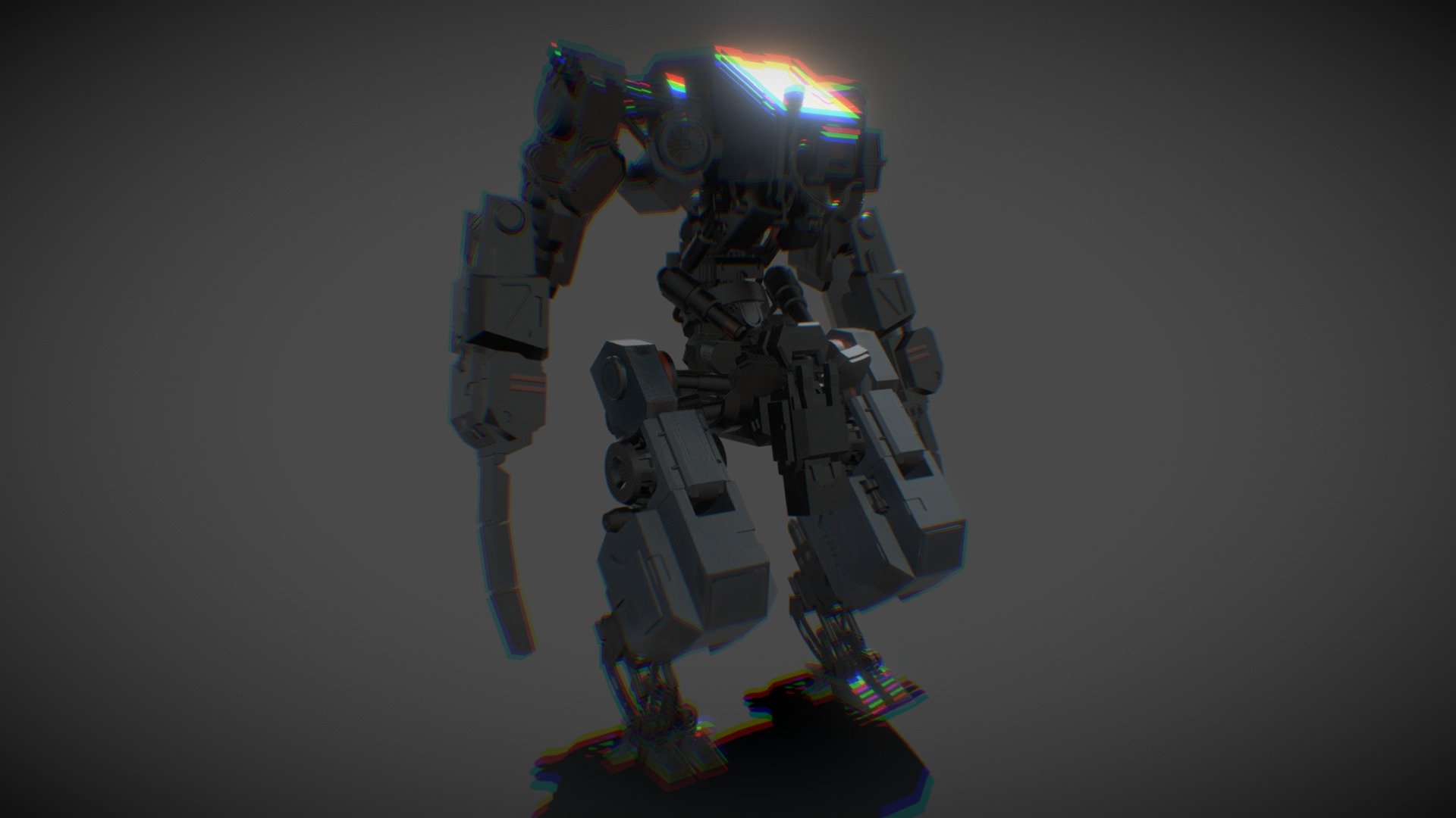 Mecha Terminator Military Robot - Download Free 3D model by Muhamad ...