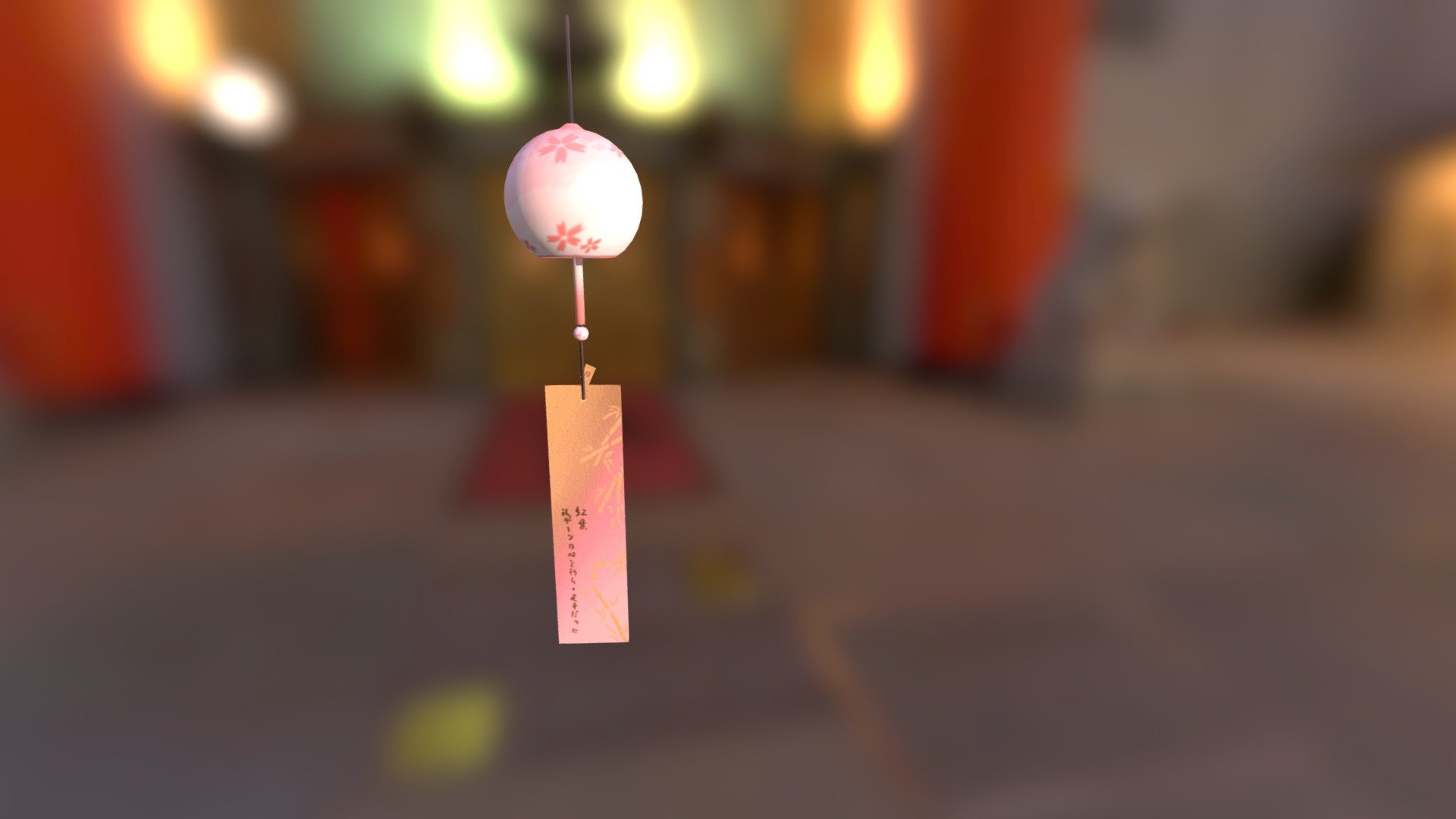 Japanese Windbell - 3D model by Nora Symmank (@NoraSymmank) [b56d5b5 ...