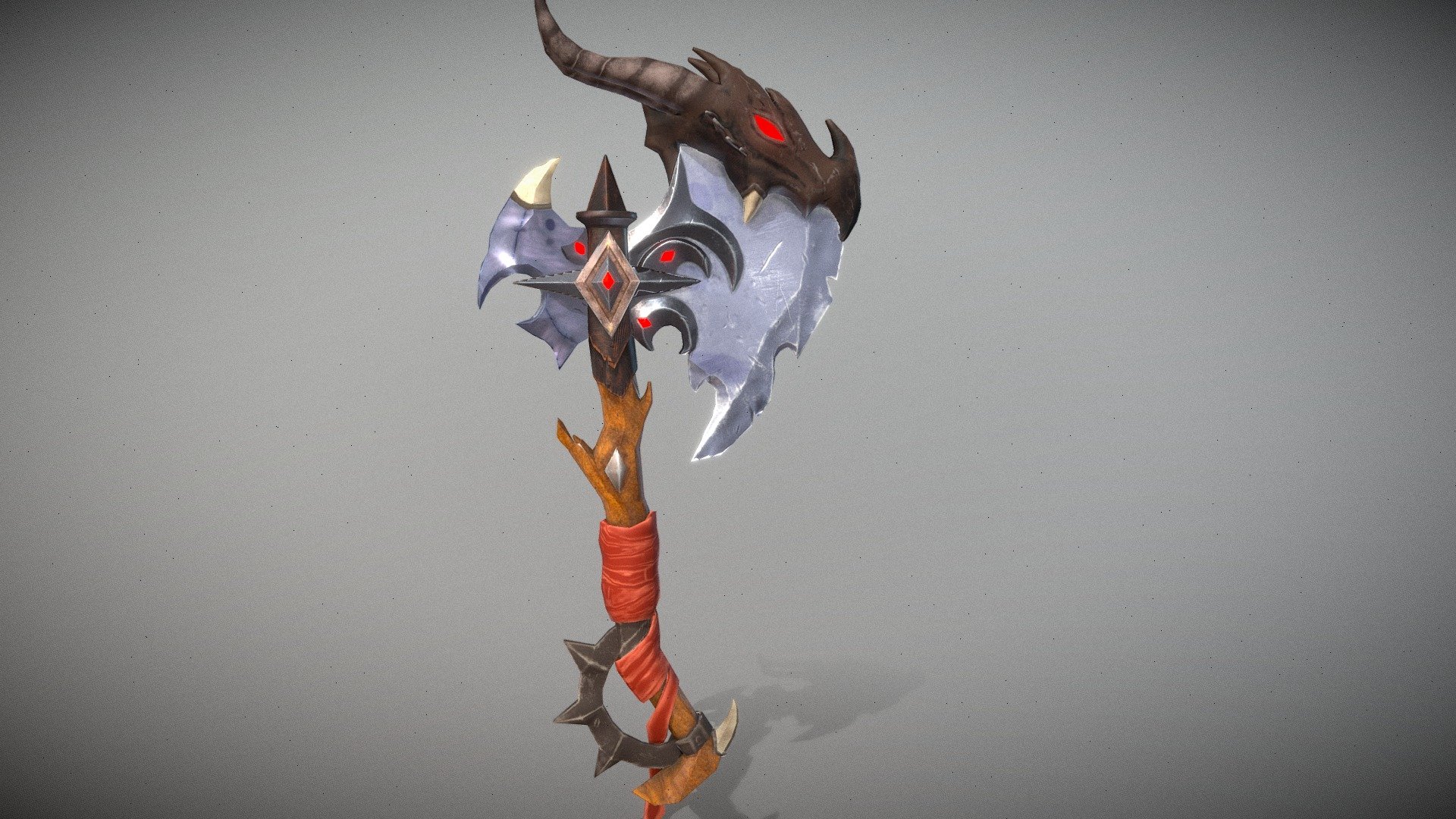 Fantasy Axe - Download Free 3D model by Chanda01 [b56e34f] - Sketchfab