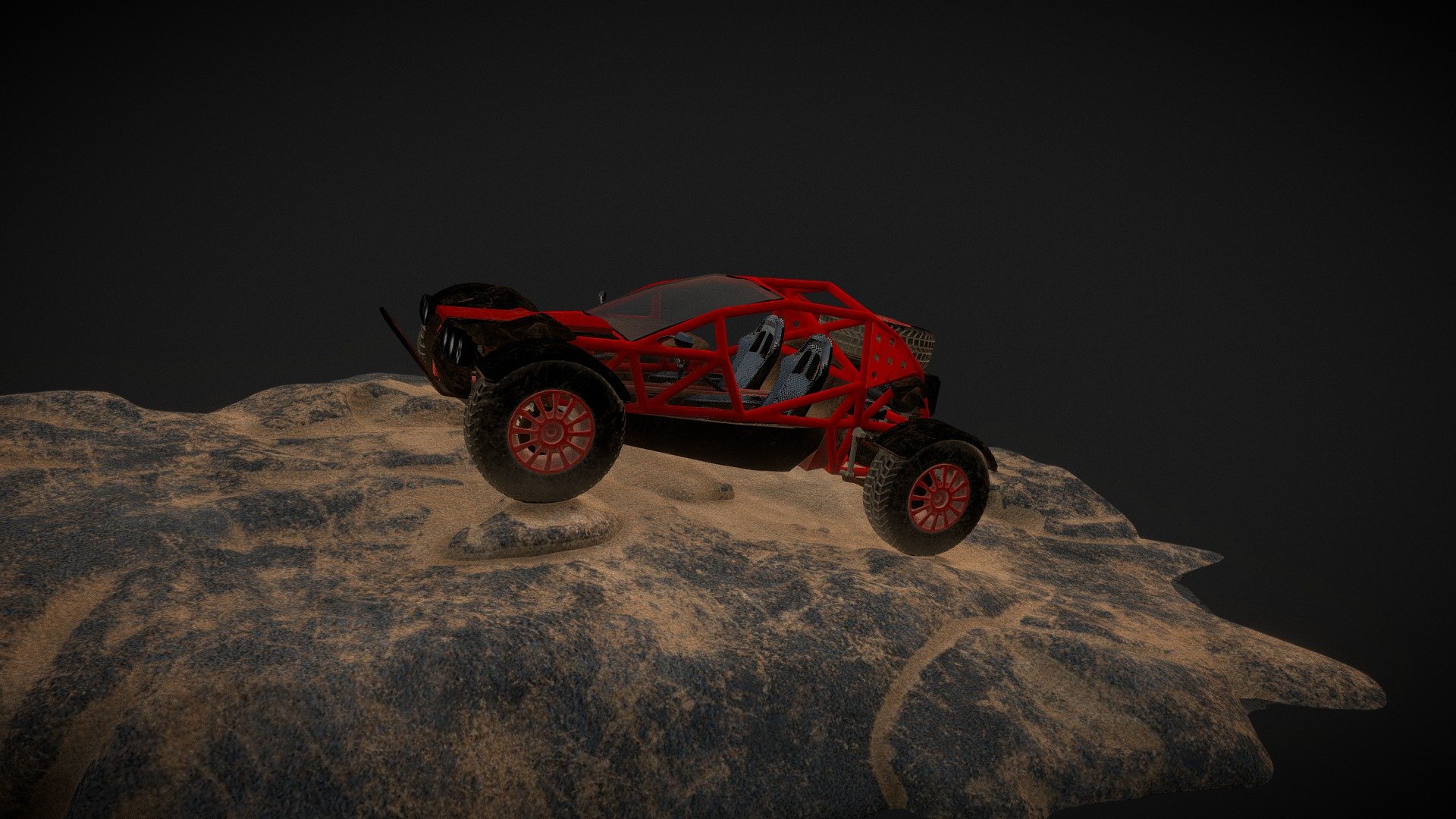 Buggy Off Road - 3D model by hurstnb19 [b56e521] - Sketchfab