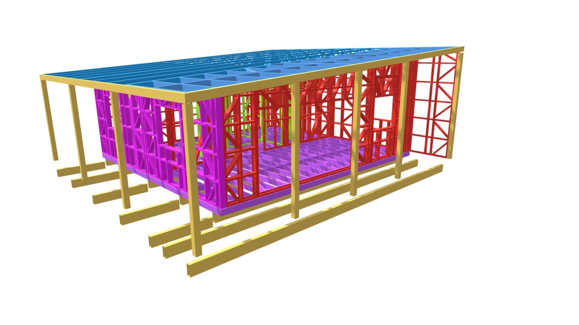 38b Pukeoware Rd.-REV2 - Download Free 3D model by SmartFraming Ltd ...