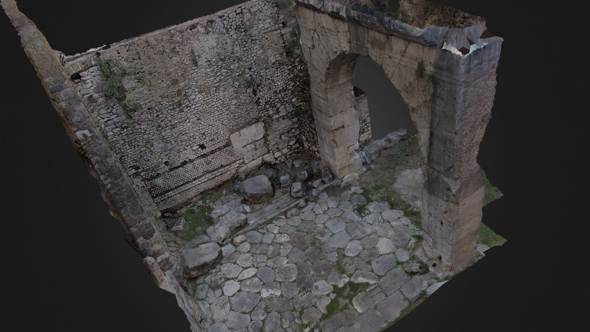 Foursided Roman Arch - Download Free 3D model by tdr125 [b56e7df ...