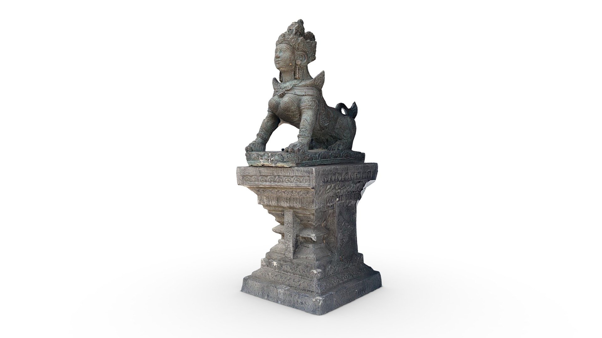 Bali Flow Temple Statue - Buy Royalty Free 3D model by TadenStar ...