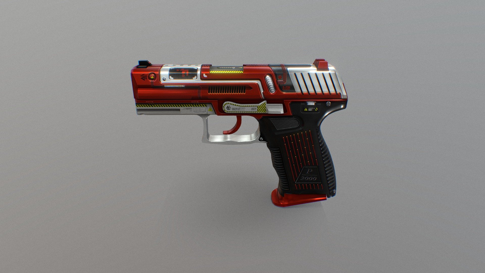 P2000 - 3D model by kosear [b5708a9] - Sketchfab
