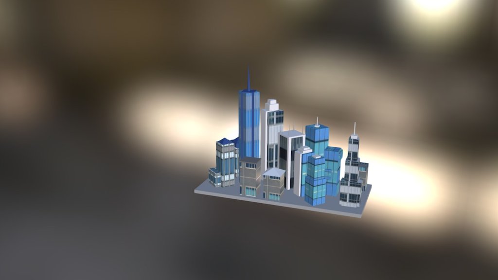 skylines - 3D model by seyyidt [b5713df] - Sketchfab